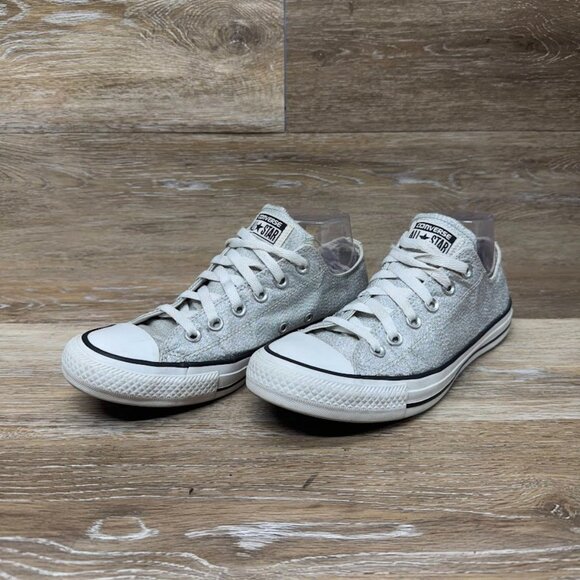 Converse | Shoes | Converse Chuck Taylor All Star Madison Silver Gray ...